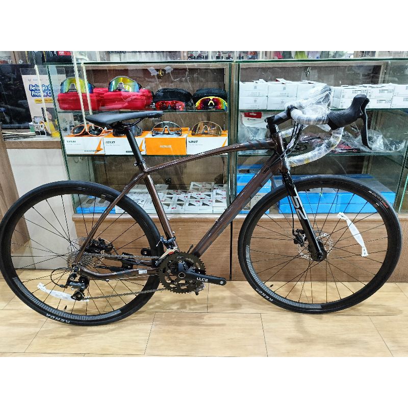 Jual Sepeda Roadbike Element FRC 52 brown size 49cm | Shopee Indonesia