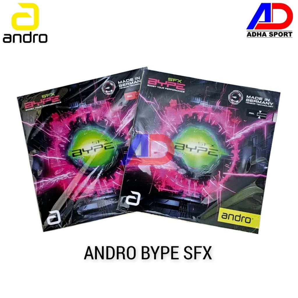 Jual Karet Pingpong Andro Bype SFX Germany Soft Sponge Rubber Tenis Meja Original | Shopee Indonesia