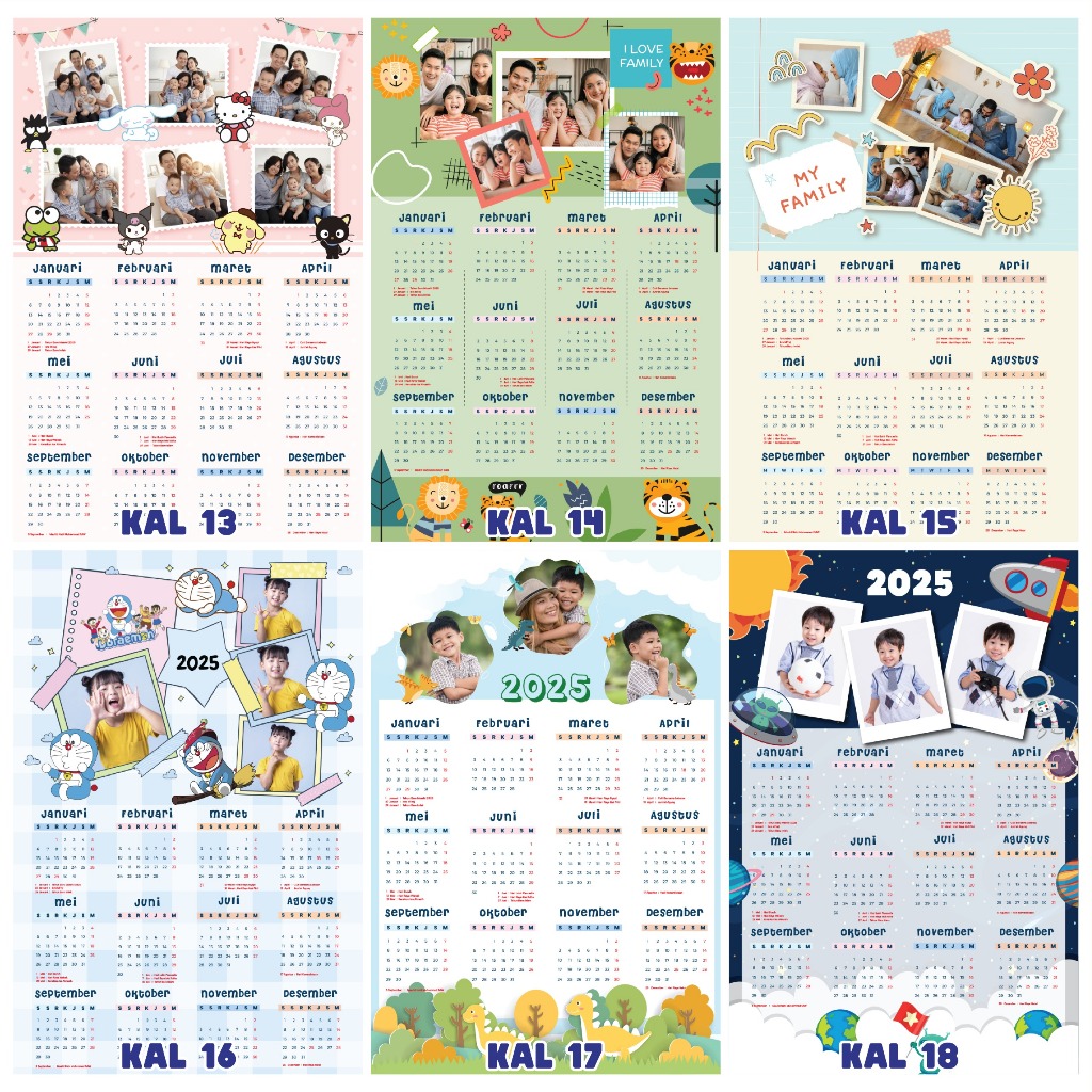 Jual Kalender Dinding Custom A3 | Kalender Custom | Cetak Kalender ...