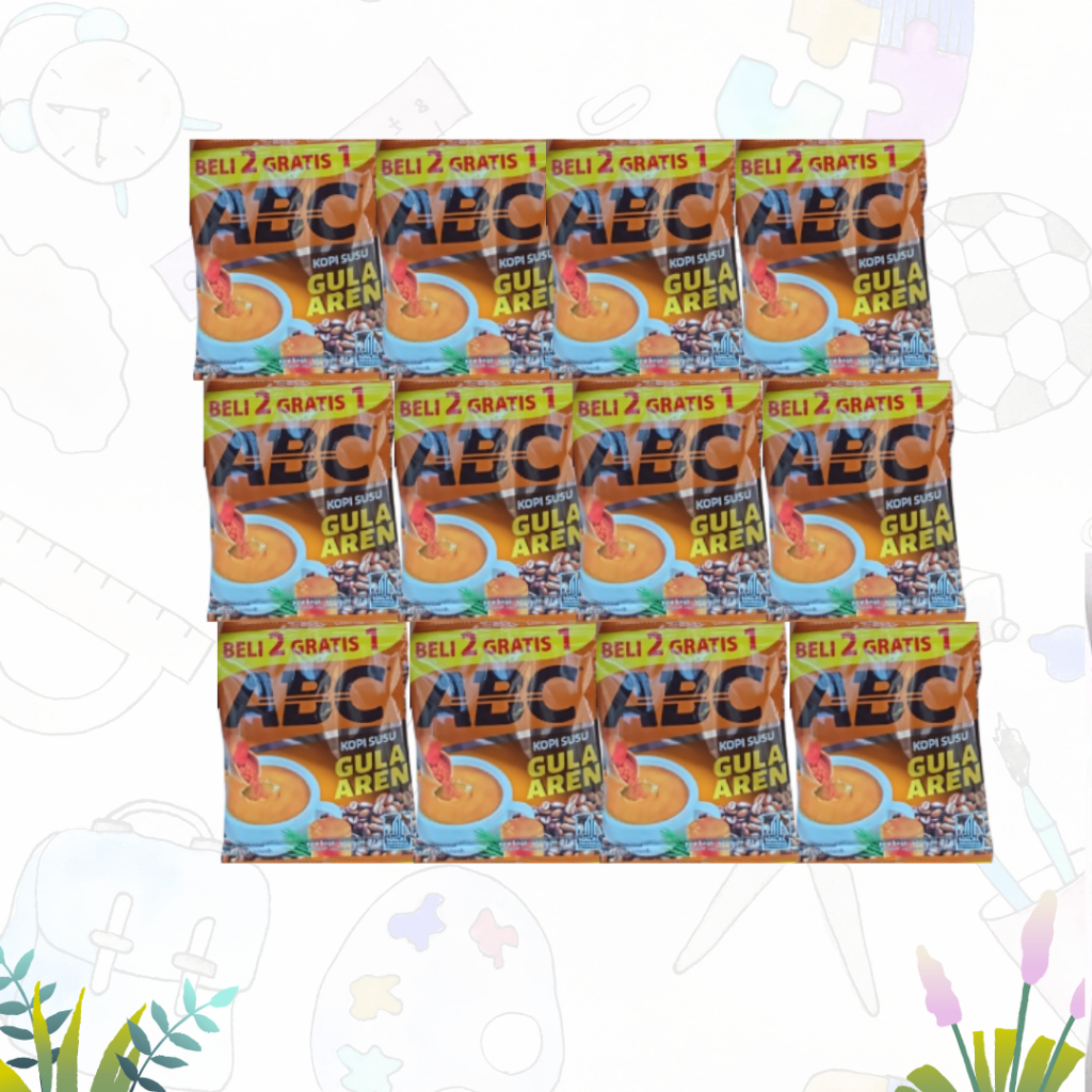 Jual ABC Kopi Susu Gula Aren Beli 2 Gratis 1 15x27gr (Renceng) | Shopee ...