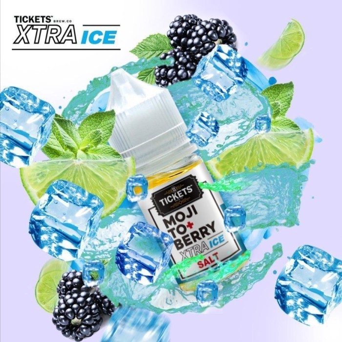 Jual Liquid EJM Tickets Xtra Ice MOJITO BERRY Salt Nic 25MG 30ML by ...