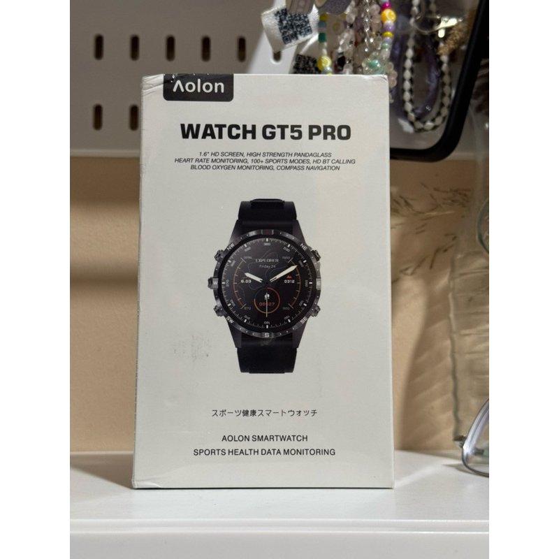 Jual AOLON WATCH GT5 PRO (BLACK) Smartwatch 2024 New Compass 100+ Sport ...