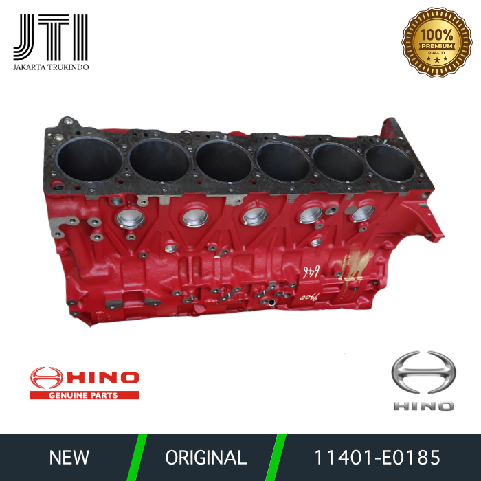 Jual ENGINE BLOCK BLOK MESIN HINO FM 260 TI J08C 11401-E0185 11401E0185 ...