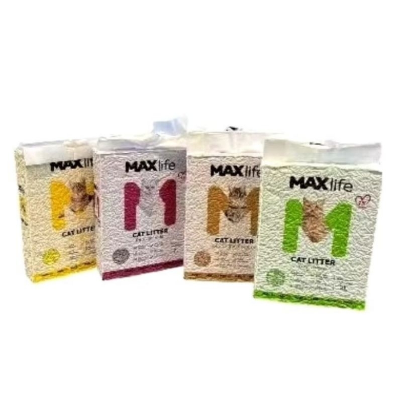 Jual INSTANT PASIR MAXLIFE TOFU 7LITER Aman Bersih Gumpal Cat Litter ...