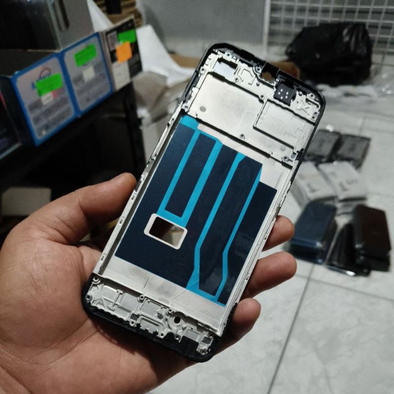 Jual frame lcd Tarakan lcd tulang tengah middle Oppo a58 5g ori ...