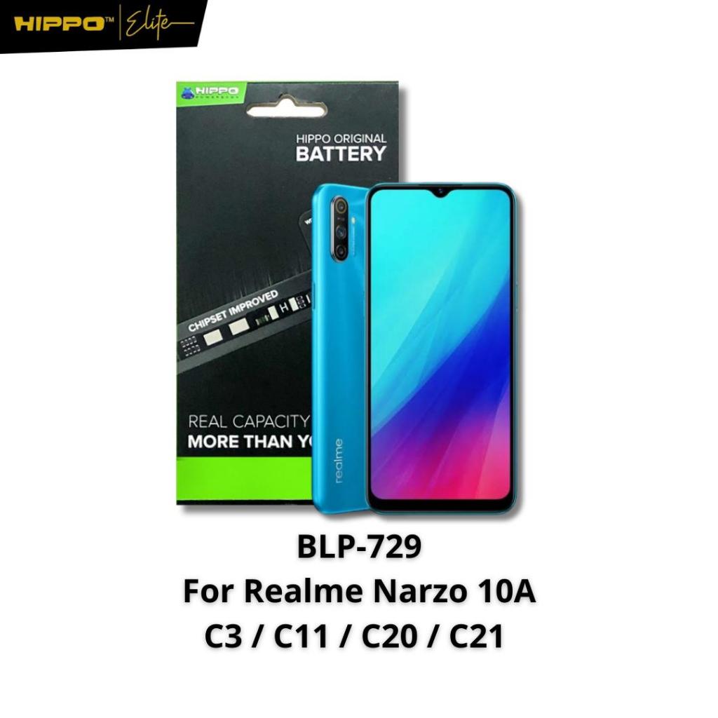Jual Hippo Baterai REALME NARZO 10A / BLP-729 / C3 / C11 / 5 / 5S / 5I ...