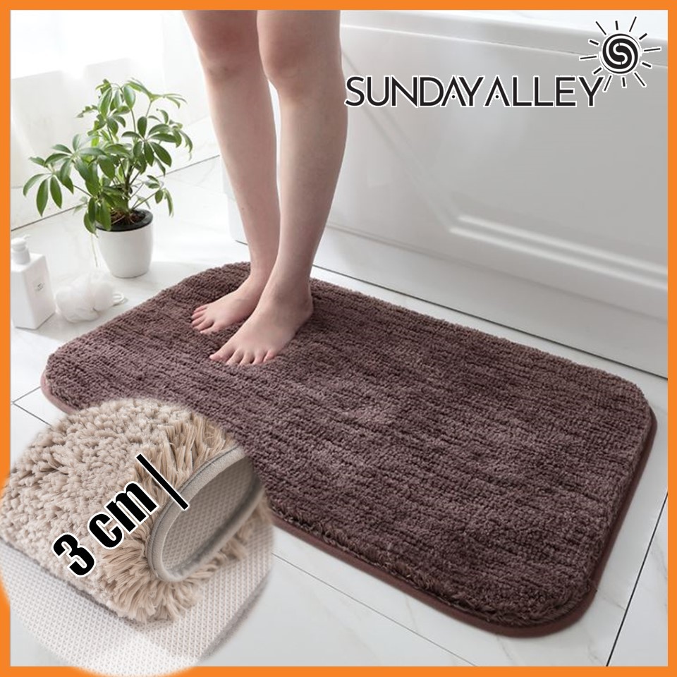 Jual Sunday Alley - 60x40 80x50 Keset Anti Slip Keset Tebal 3 CM Lembut ...