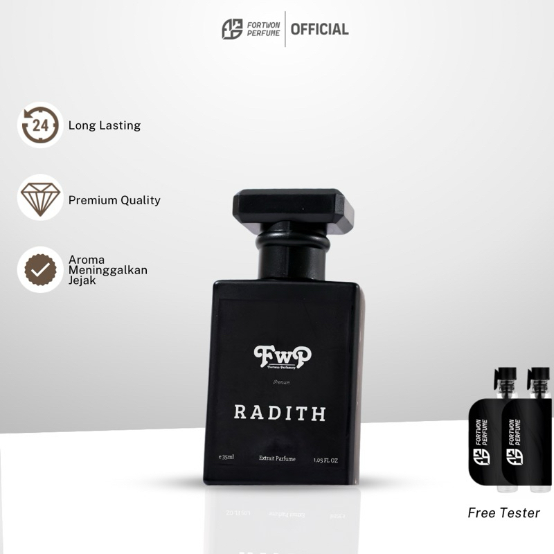 Jual RADITH PERFUME PRIA SUPER PREMIUM SEGAR 35ml by FORTWON ( Original ) | Shopee Indonesia