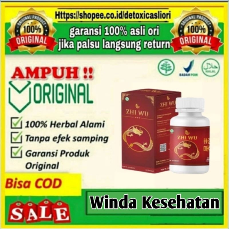 Jual ZHI WU ASLI ORIGINAL OBAT ASAM URAT REMATIK ANTI SENDI NYERI OTOT ...