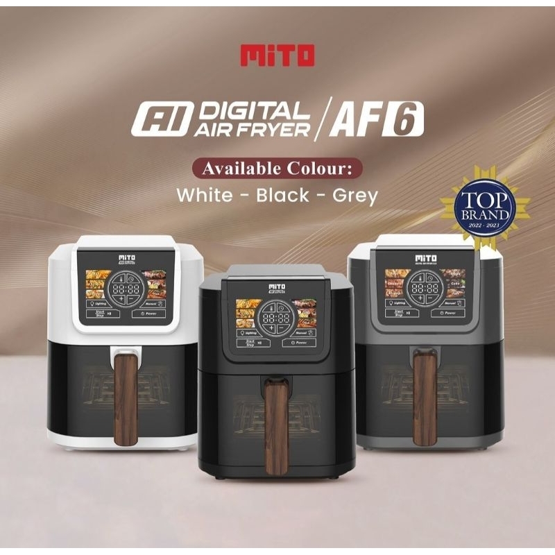 Jual Mito Air fryer AF6 Smart Digital | Shopee Indonesia