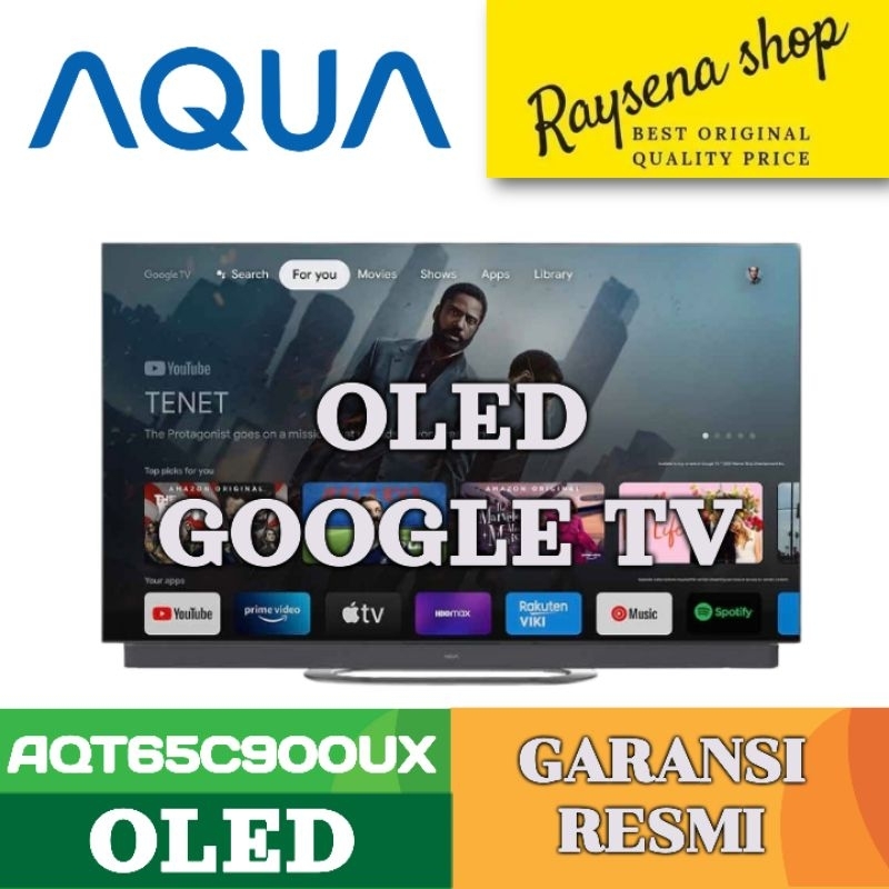 Jual AQUA TV 65 INCH AQT65C900UX TV OLED 65 INCH 65C900UX GOOGLE TV ...