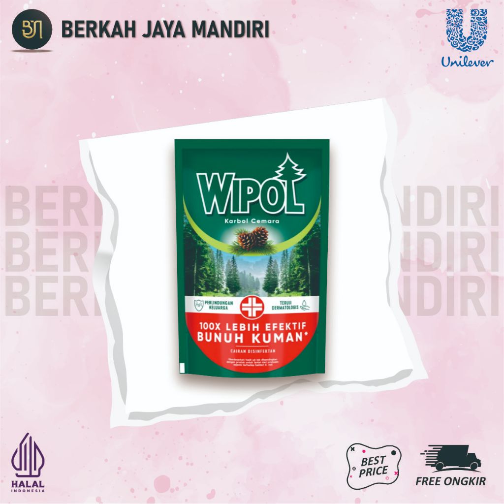 Jual WIPOL PEMBERSIH LANTAI KARBOL CEMARA 750 ML 100X LEBIH EFEKTIF BUNUH KUMAN | Shopee Indonesia