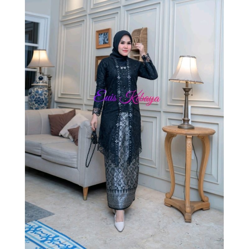 Jual kebaya KUTU BARU TILLE PAYET realpick rok songket lilit palembang ...