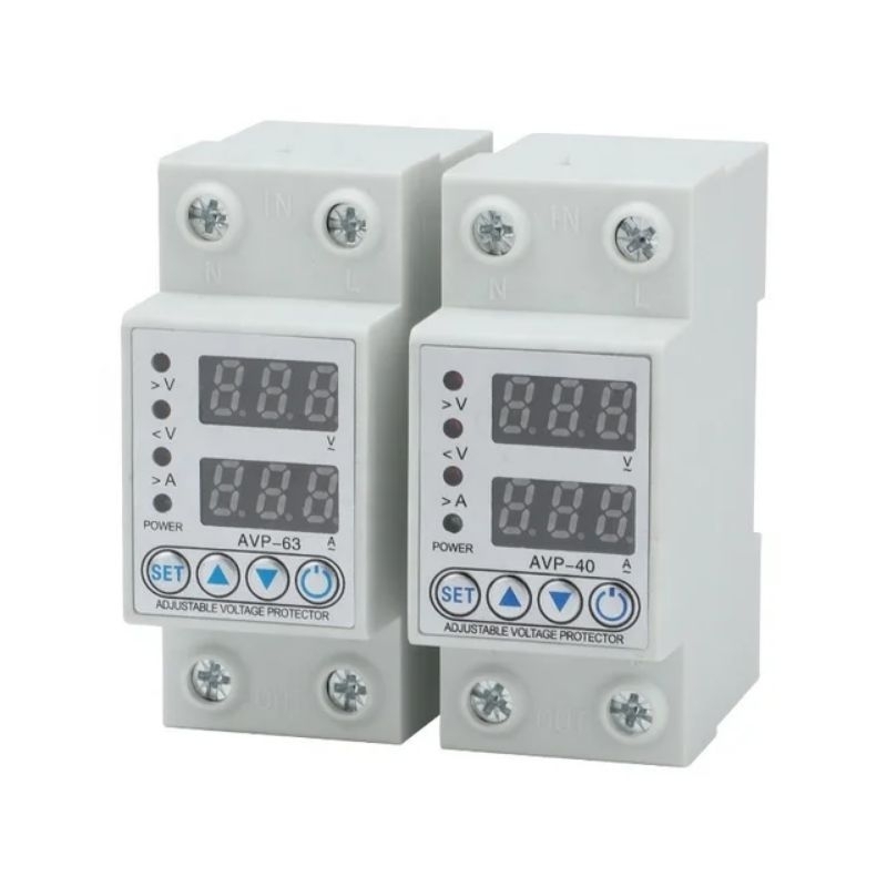 Jual surge protector anti petir digital AC 220V 40A 63A | Shopee Indonesia