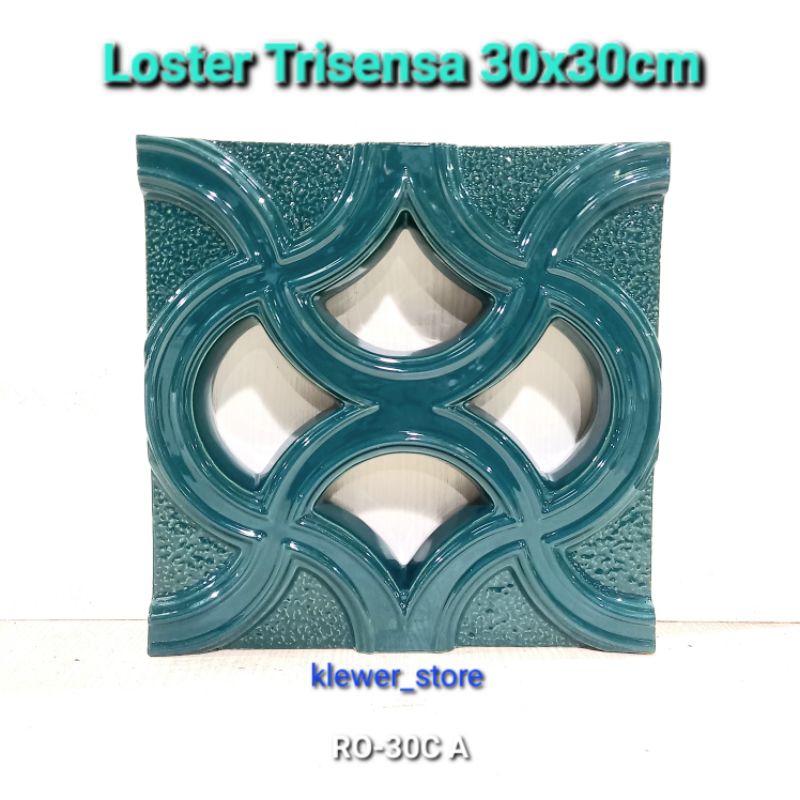 Jual Loster Trisensa 30x30cm/ roster keramik dinding / angin angin ...