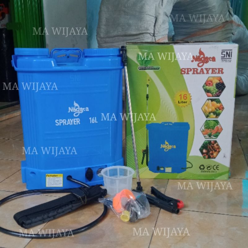 Jual Tanki Sprayer Elektrik Nagata 16 Liter / Sprayer Hama Semprot ...
