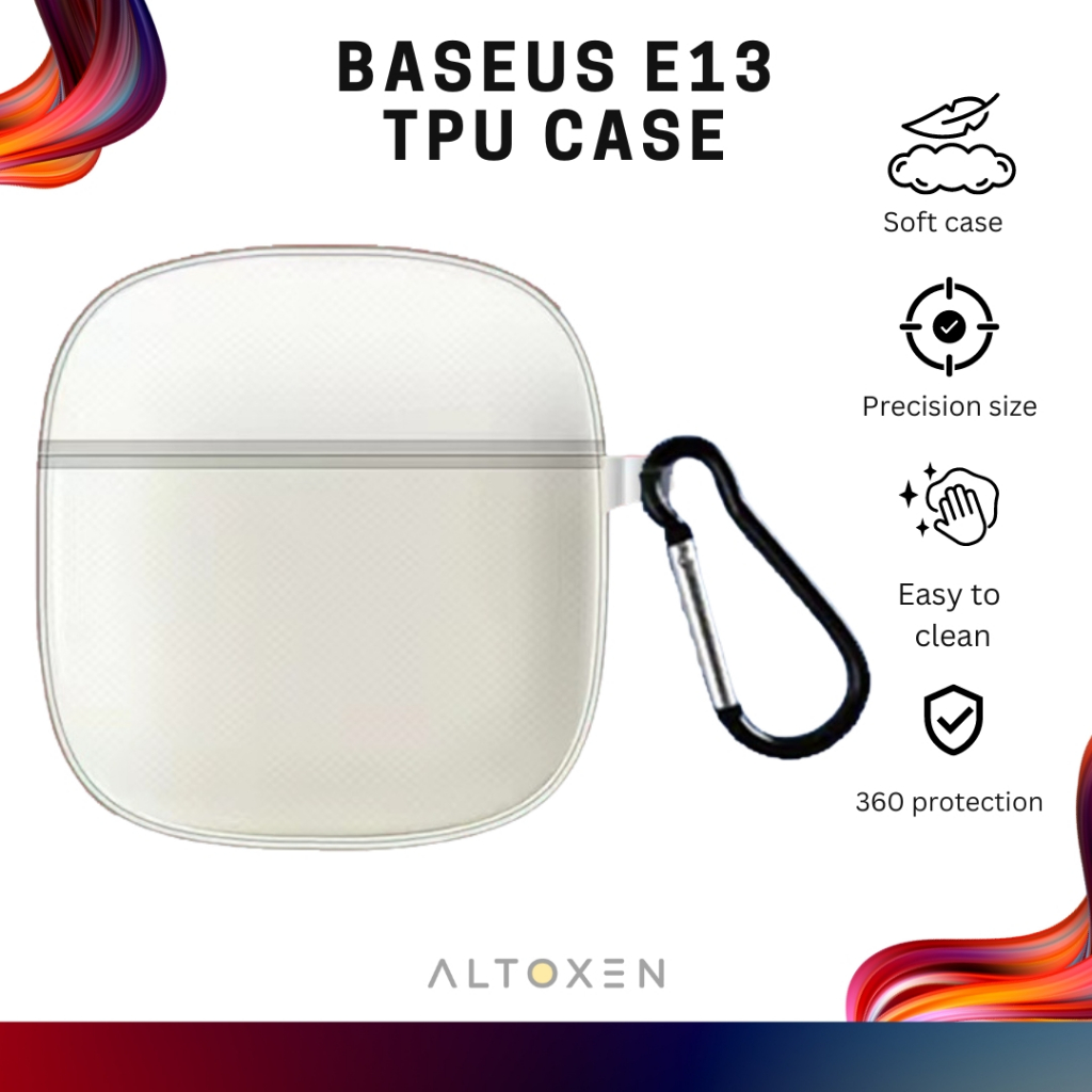 Jual Casing Baseus Bowie E13 Casing Earphone TWS Pelindung Cover Soft ...