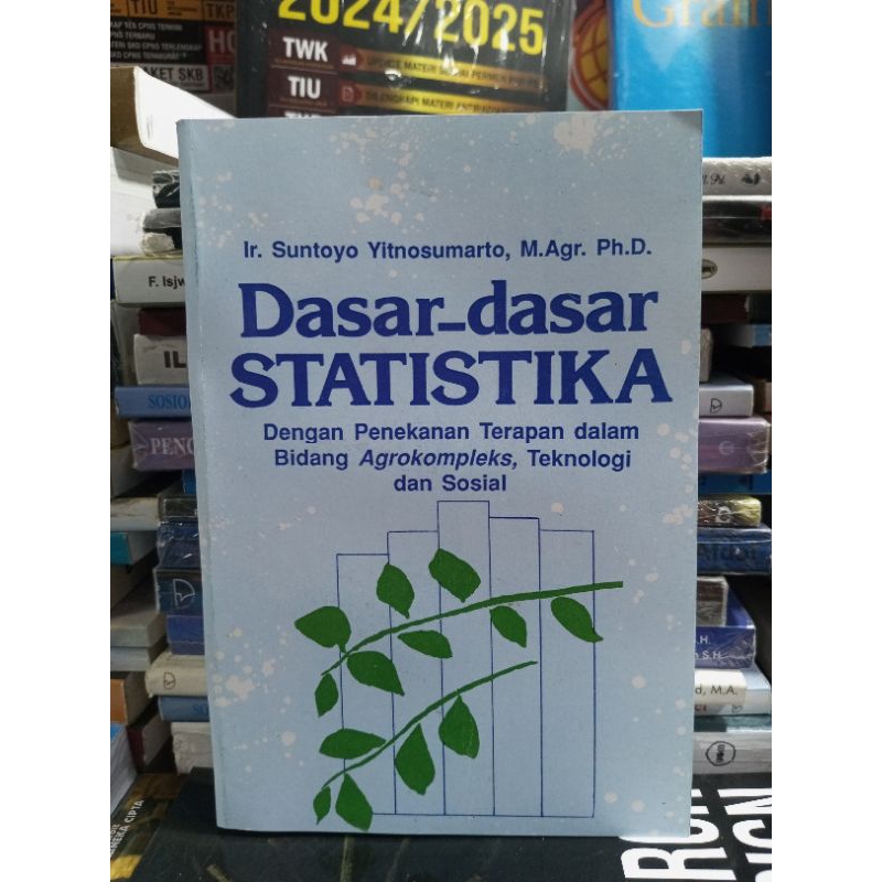 Jual Dasar Dasar Statistika Ir.Suntoyo Yitnosumarto | Shopee Indonesia