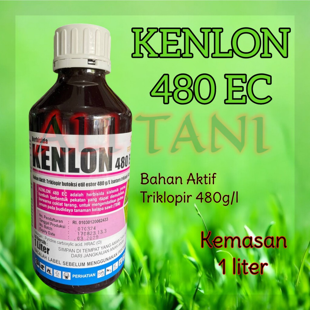 Jual KENLON 480 EC Kemasan 1 ltr Herbisida Sistemik/Triklopir/Racun ...