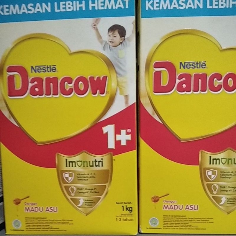 Jual Dancow 1+ Madu 1 kg susu ut anak usia 1-3 tahun rasa madu kemasan ...