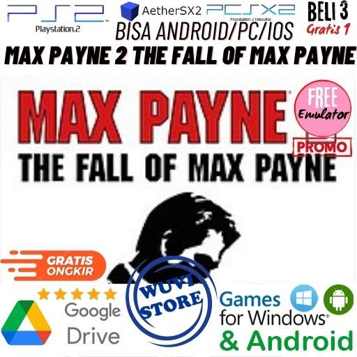 Jual PS 2 Max Payne 2 The Fall of Max Payne | Bisa di PC / Android ...