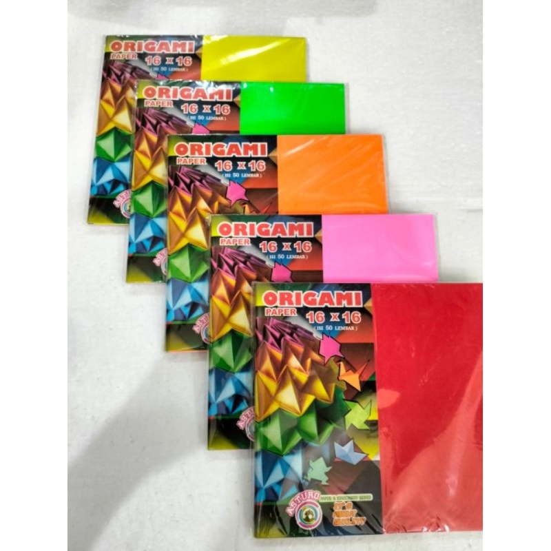 Jual KERTAS ORIGAMI 12X12 ASTURO KERTAS ORIGAMI 14 X 14 ASTURO KERTAS ...