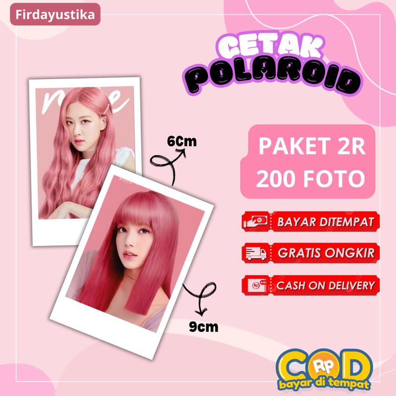 Jual [PAKET 200 FOTO] CETAK FOTO POLAROID PROSES CEPAT!! | Shopee Indonesia