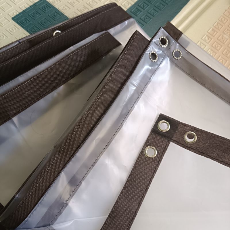 Jual vvj terpal plastik bening tutup tanaman tirai plastik grennhouse ...