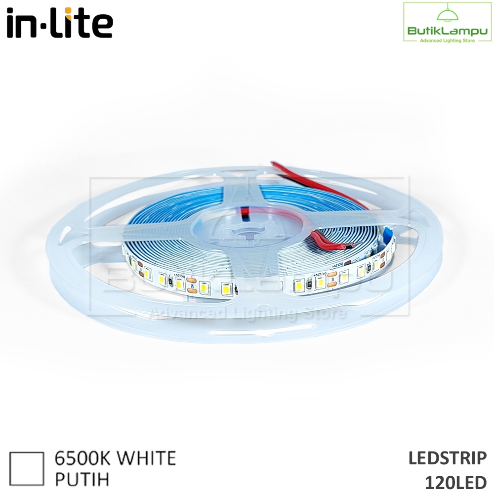 Jual Lampu Flexible Strip Light LED INLITE 120 CHIP/M 14.5W/M IP20 DC ...
