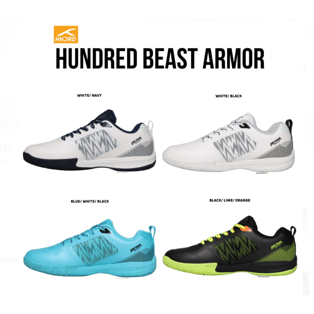 Jual Sepatu Badminton HUNDRED BEAST ARMOR Original | Shopee Indonesia
