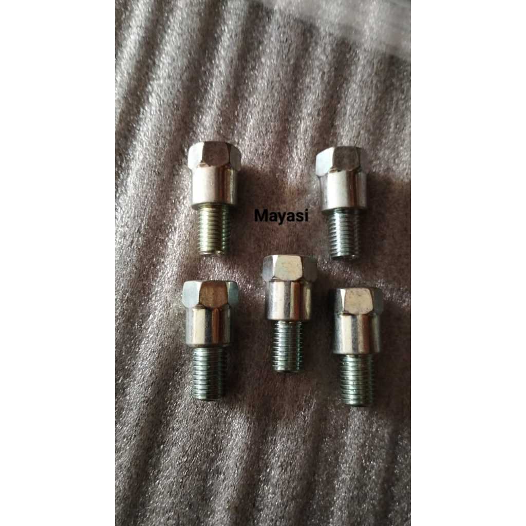Jual baut sambungan spion-bolt adapter 10 mm Honda pcx lokal,Vario new ...