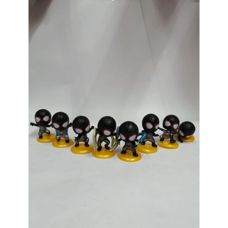 Jual Topper Spiderman Hitam Set 8 | Shopee Indonesia