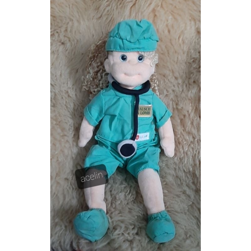 Jual BONEKA TY BEANIE KIDS SCRUB GEAR DOCTOR NURSE BUZZ -+37cm | Shopee ...