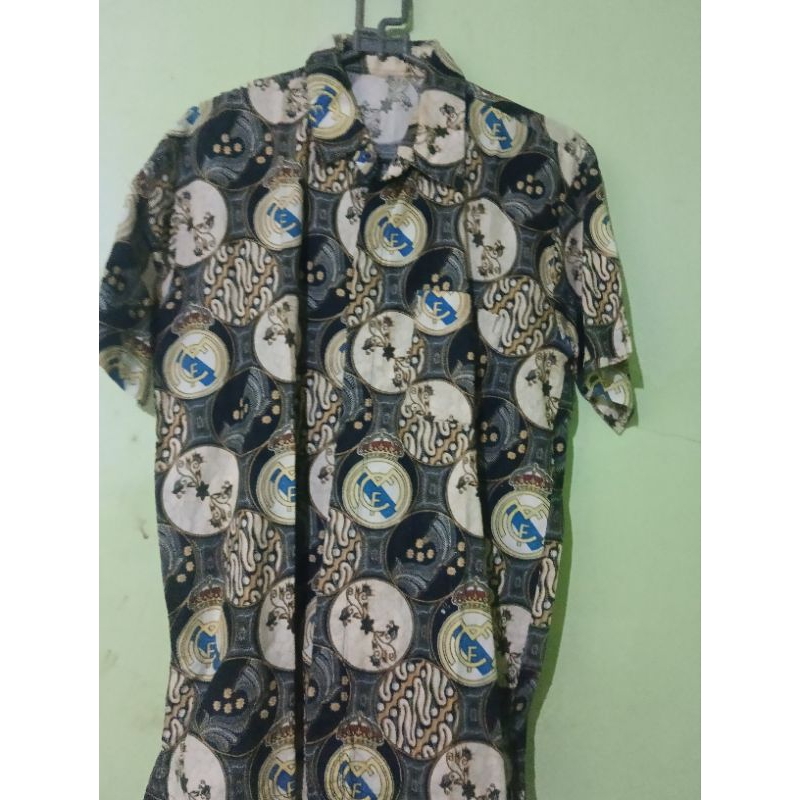 Jual Batik REAL MADRID | Shopee Indonesia