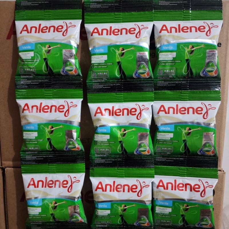Jual Anlene Actifit 3x Renceng Isi 10 Sachet Rasa Vanila Dan Coklat ...