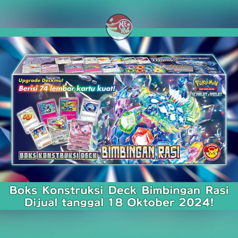 Jual Boks Konstruksi Deck Bimbingan Rasi SVK Pokemon TCG Kartu Koleksi | Shopee Indonesia