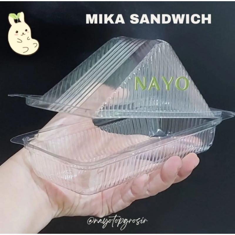 Jual Mika sandwich segitiga (50 pcs) | Shopee Indonesia