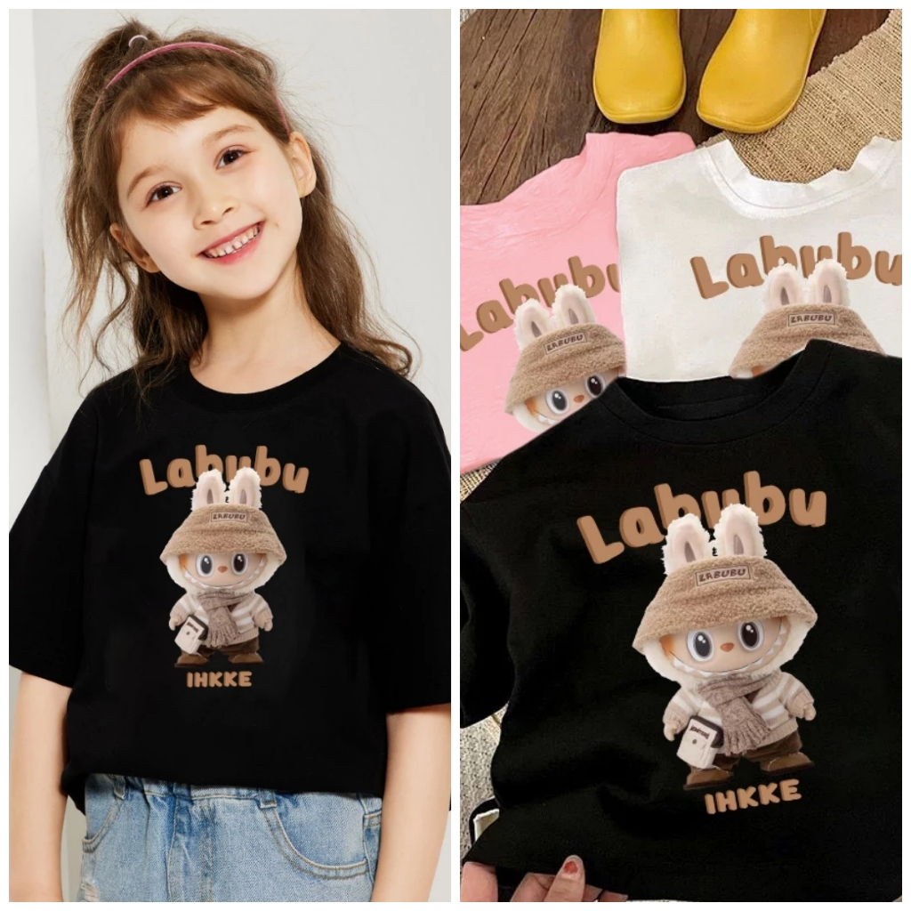 Jual BAJU ATASAN ANAK LABUBU TERBARU 2-12 TAHUN UNIISEX/CEWEK/COWOK ...