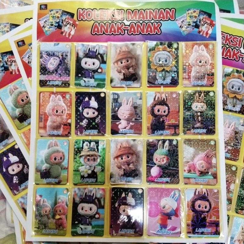 Jual 1LAYAR=60 KOLEKSI LABUBU PHOTOCARD LABUBU | Shopee Indonesia