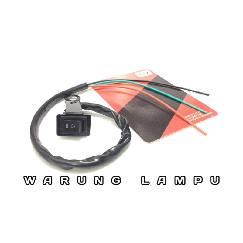 Jual Saklar Switch 3 Mode CR7 Waterproof | Shopee Indonesia