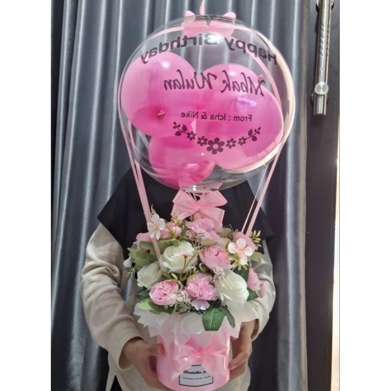 Jual (BISA KIRIM HARI INI) BUKET BUNGA BALON | Shopee Indonesia