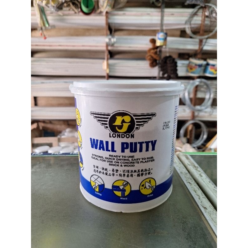 Jual Plamir Tembok Wall Putty Rj London 5kg | Shopee Indonesia