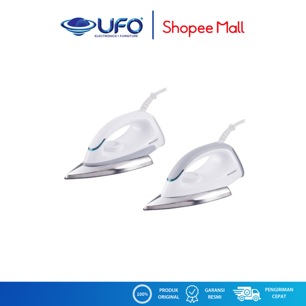 Jual Sharp Setrika Elektrik EIN10 WH/GY | Shopee Indonesia