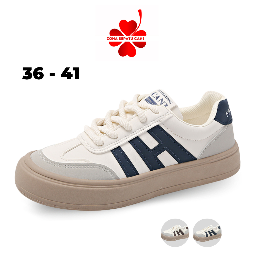 Jual CANI Soomin Sepatu Sneakers Wanita Fashion Korea Casual Shoes ...