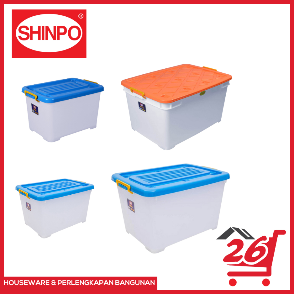 Jual SHINPO Container Box Houseware Container Serbaguna Semua Ukuran ...