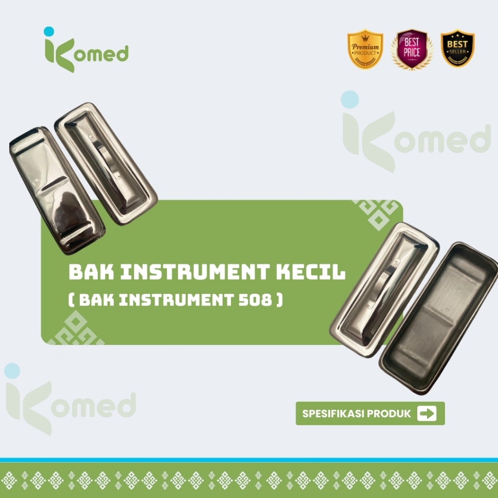 Jual Bak Instrumen Kecil 508 Full Stainless Plus Tutup | Shopee Indonesia