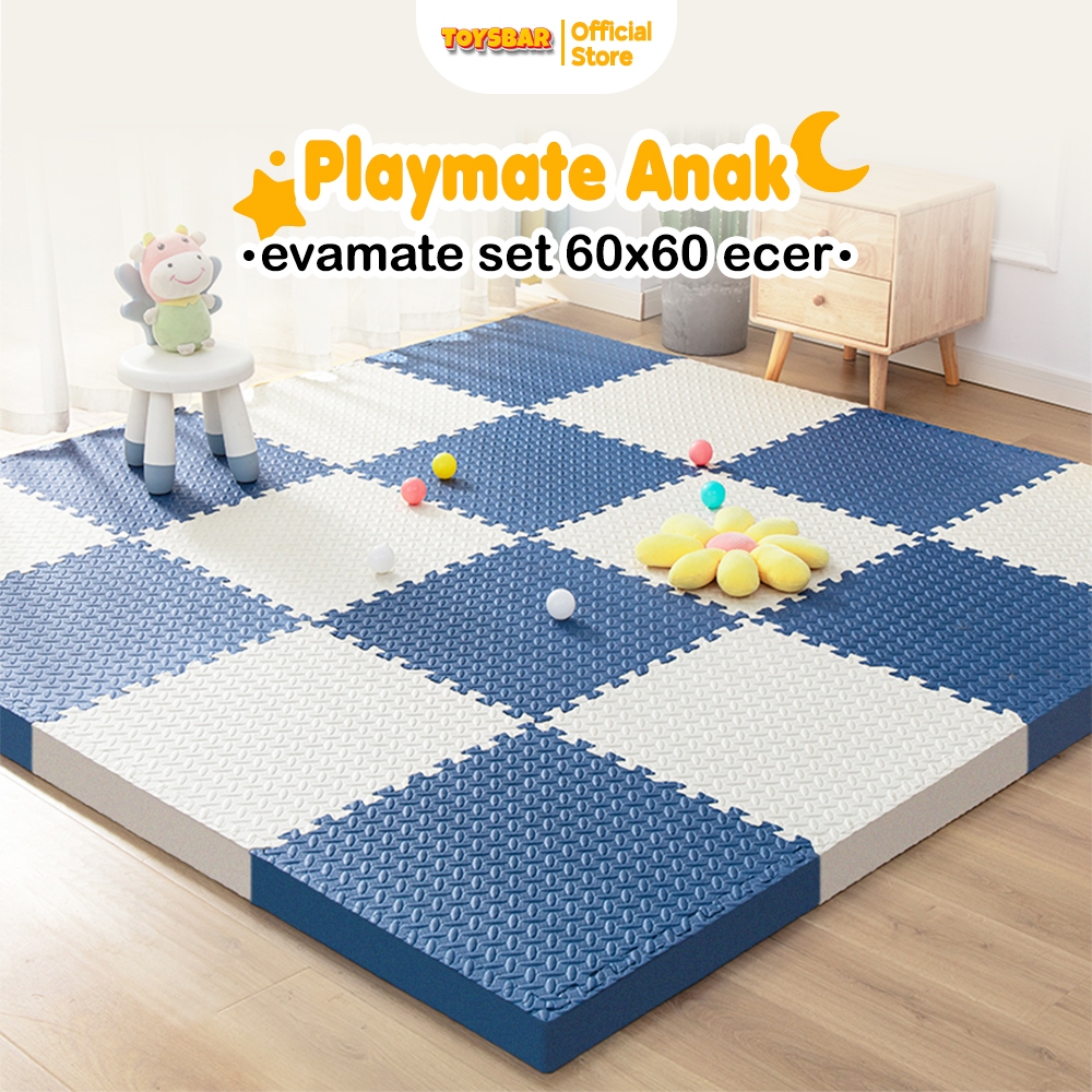 Jual Playmat Puzzle Bayi EvaMate 60x60cm – Karpet Alas Bermain Anak ...