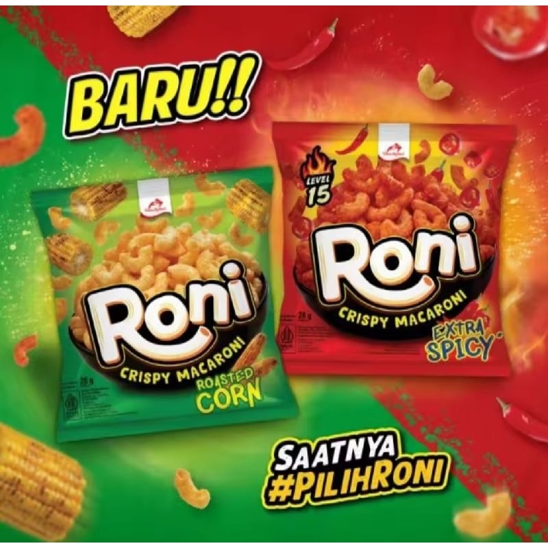 Jual Snack Makaroni Roni Dua Kelinci - 140gr Besar | Shopee Indonesia