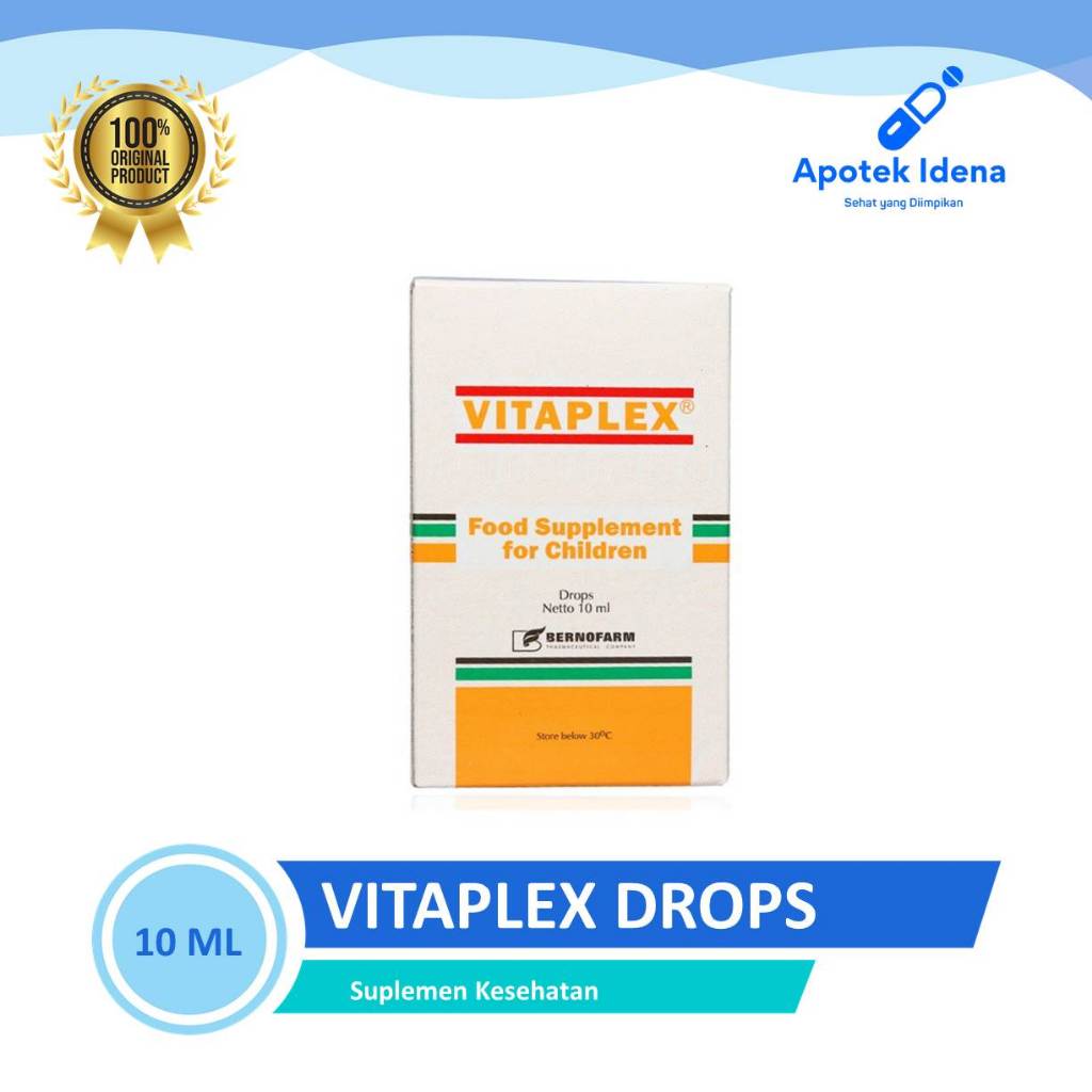 Jual VITAPLEX DROPS 10 ml Vitamin Bayi dan Anak daya tahan tubuh anak ...