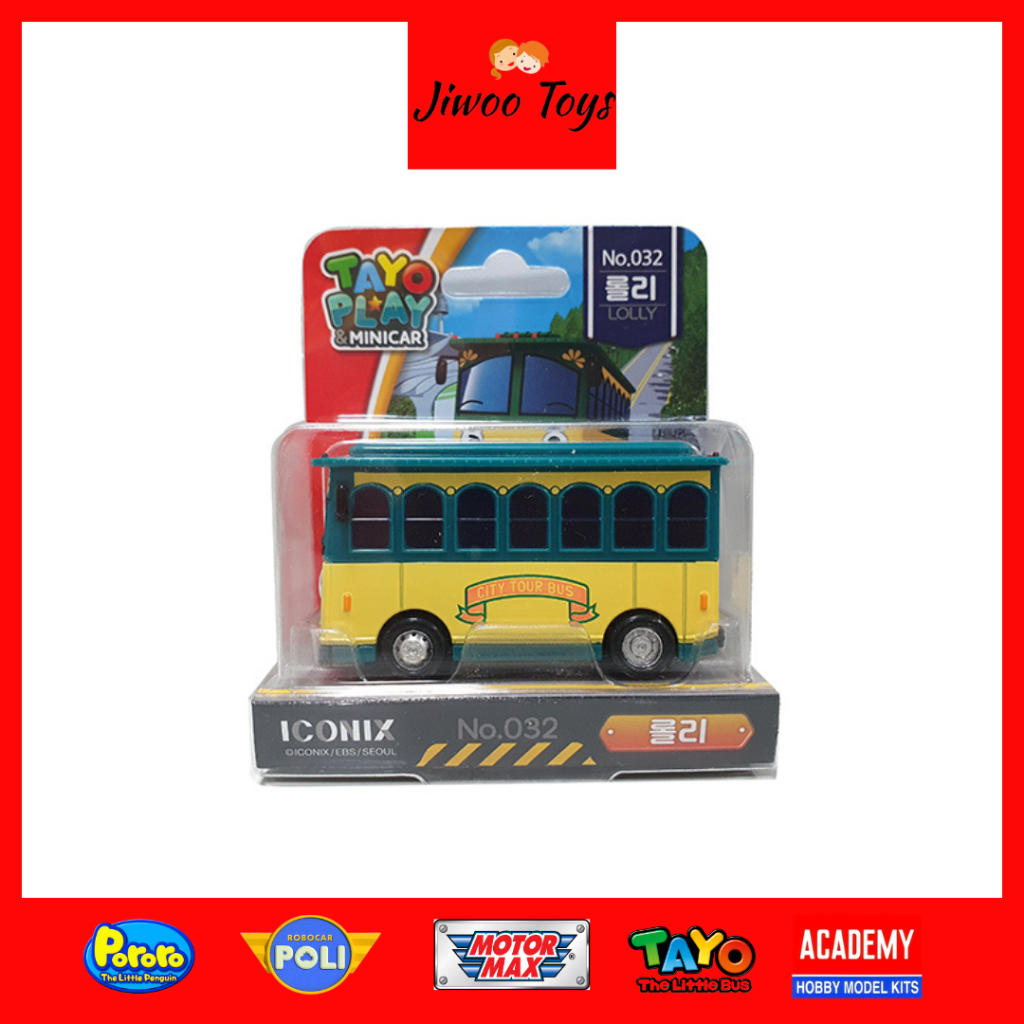 Jual Iconix Tayo The Little Bus Mini Friends Lolly TYT 120045 Mainan ...